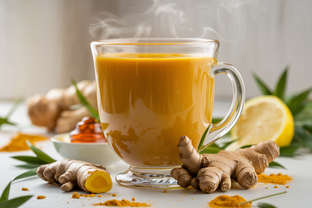 The Perfect Ginger-Turmeric Drink Recipe (That Actually Tastes Good ...