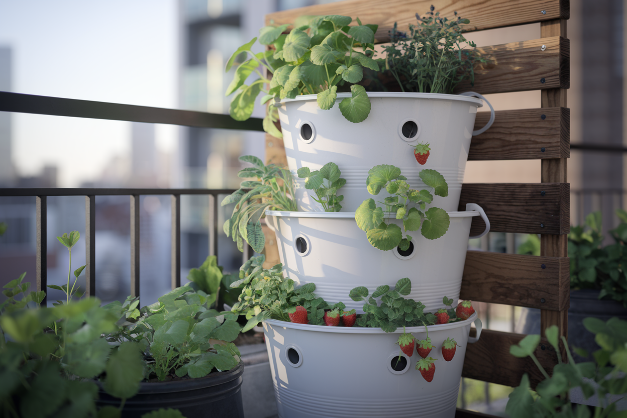 15 DIY Vertical Planters That Double Your Growing Space - Green Thumb Daily