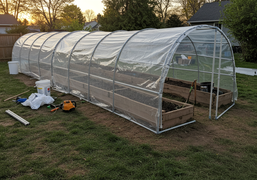 Your First Grow Tunnel: The No-Fail Guide for Beginners – Green Thumb Daily