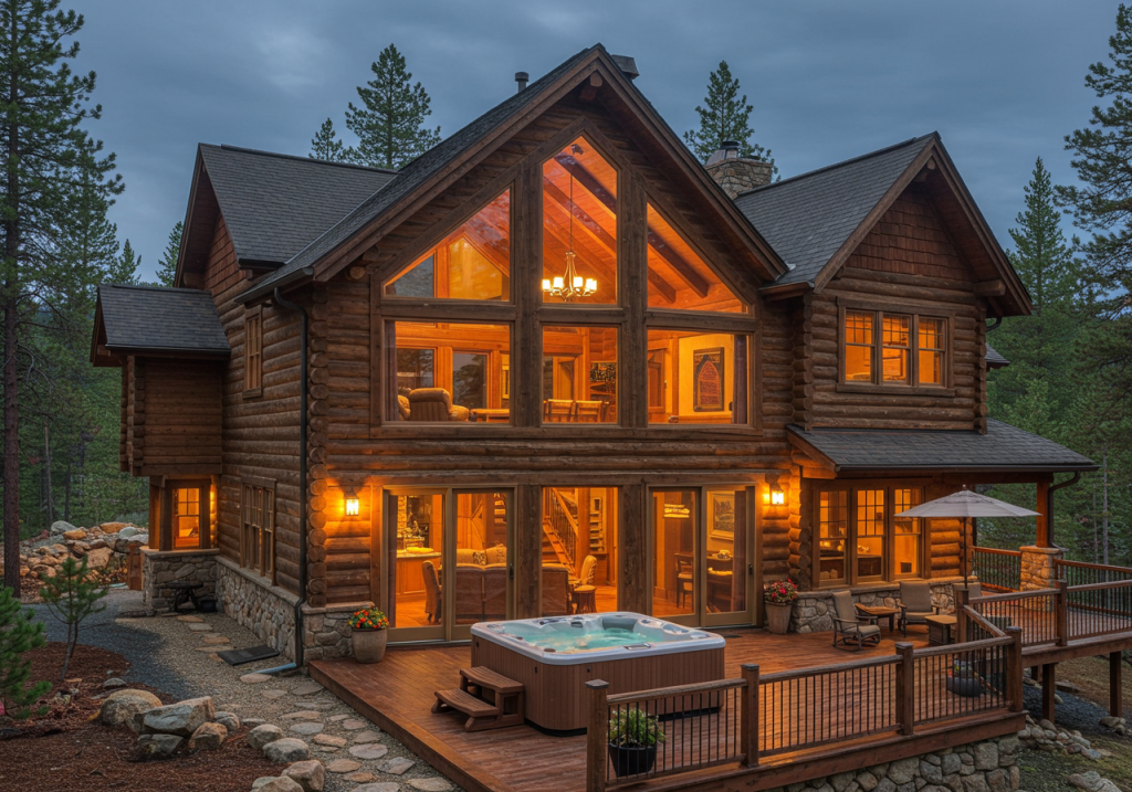 Log Cabin Getaway: Embrace Nature with a Cozy Retreat – Green Thumb Daily