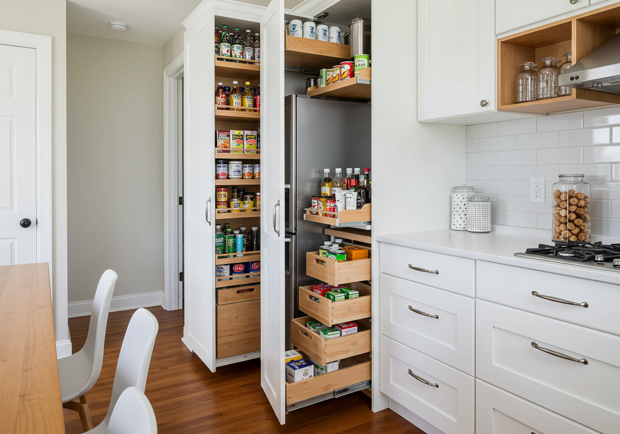 10 Ingenious Ways to Maximize Storage in Tiny Kitchens - Green Thumb Daily