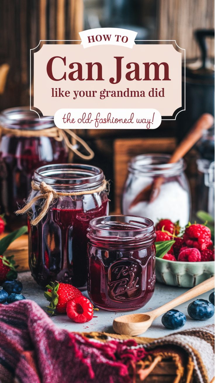 How to Can Jam Like Your Grandma Did—The Old-Fashioned Way - Green ...