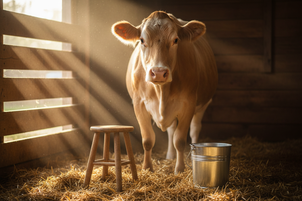 How to Safely Milk Your Cow Just Once Daily Without Losing Production ...